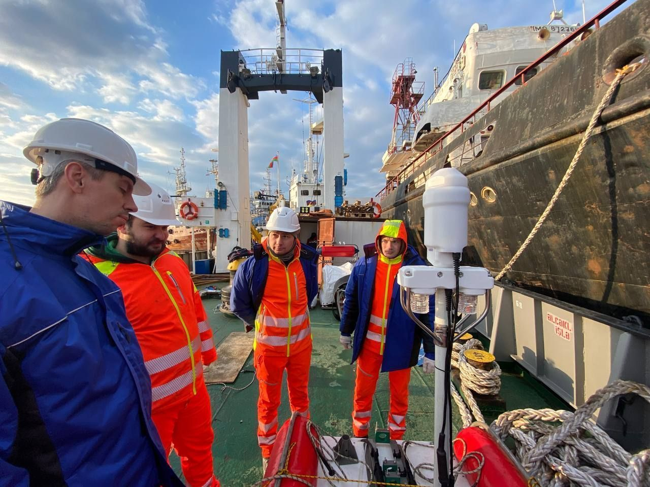 Equipment start-up, Baku, Azerbaijan, 2024