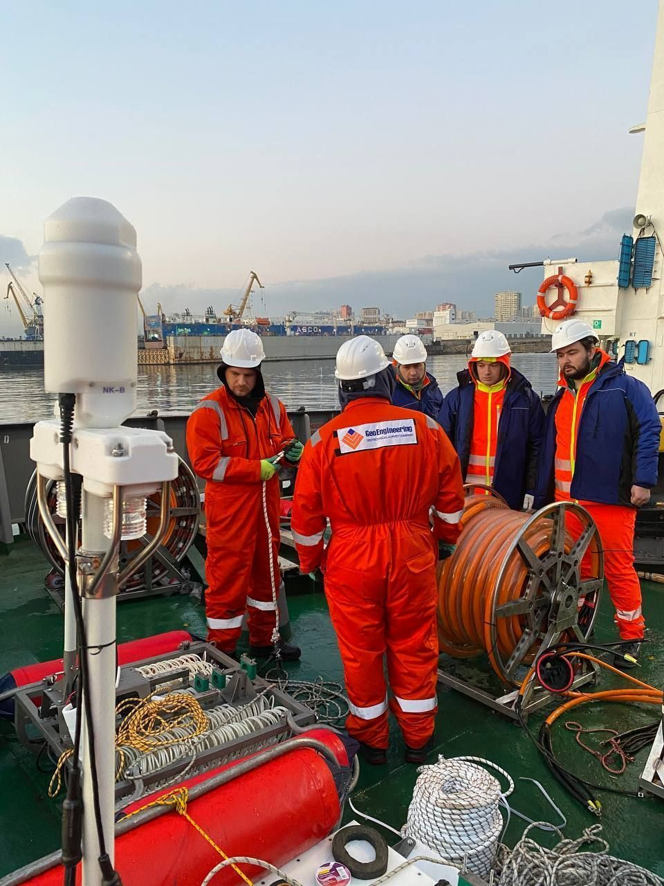 Equipment start-up, Baku, Azerbaijan, 2024